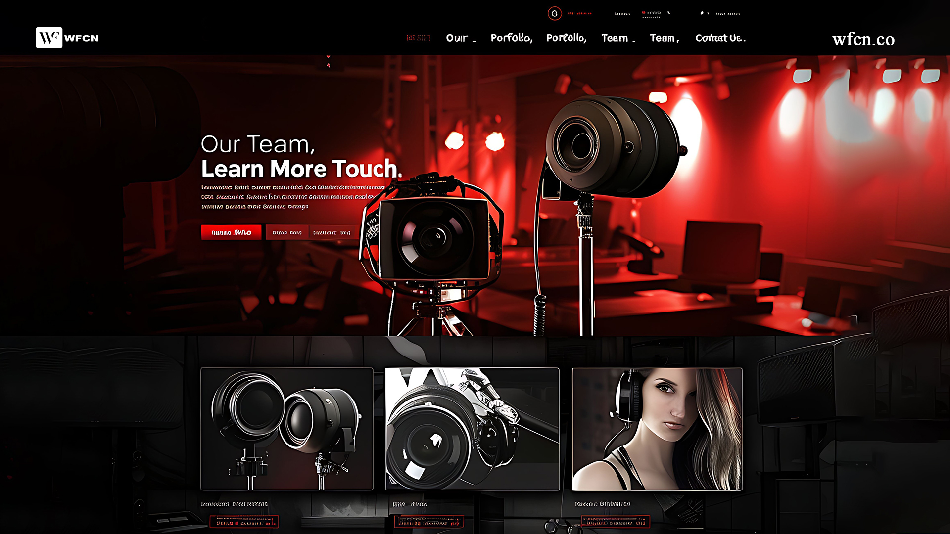 List of Best Video Portfolio Websites | WFCN